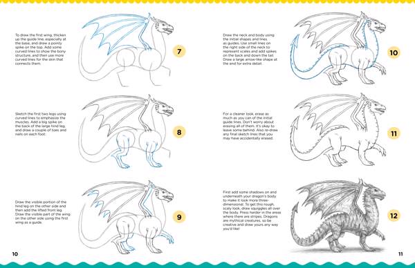 Let's Draw Dragons by How2DrawAnimals | Quarto At A Glance | The Quarto ...