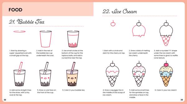 101 Super Cute Things to Draw by Lauren Bergstrom | Quarto At A Glance ...